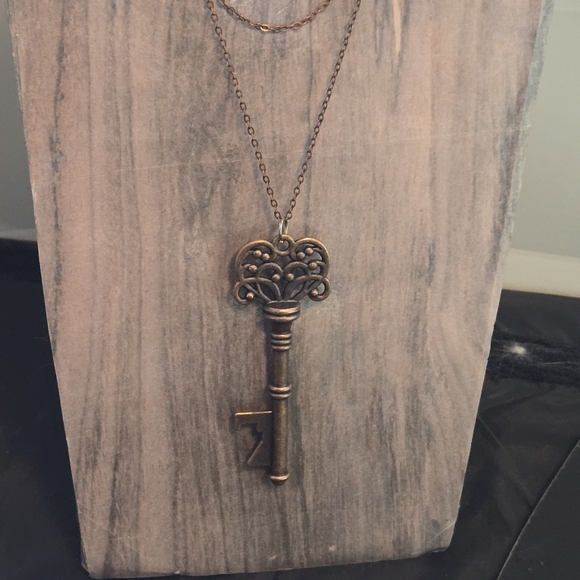 Jewelry | Vintage Style Key Pendant Necklace | Poshmark